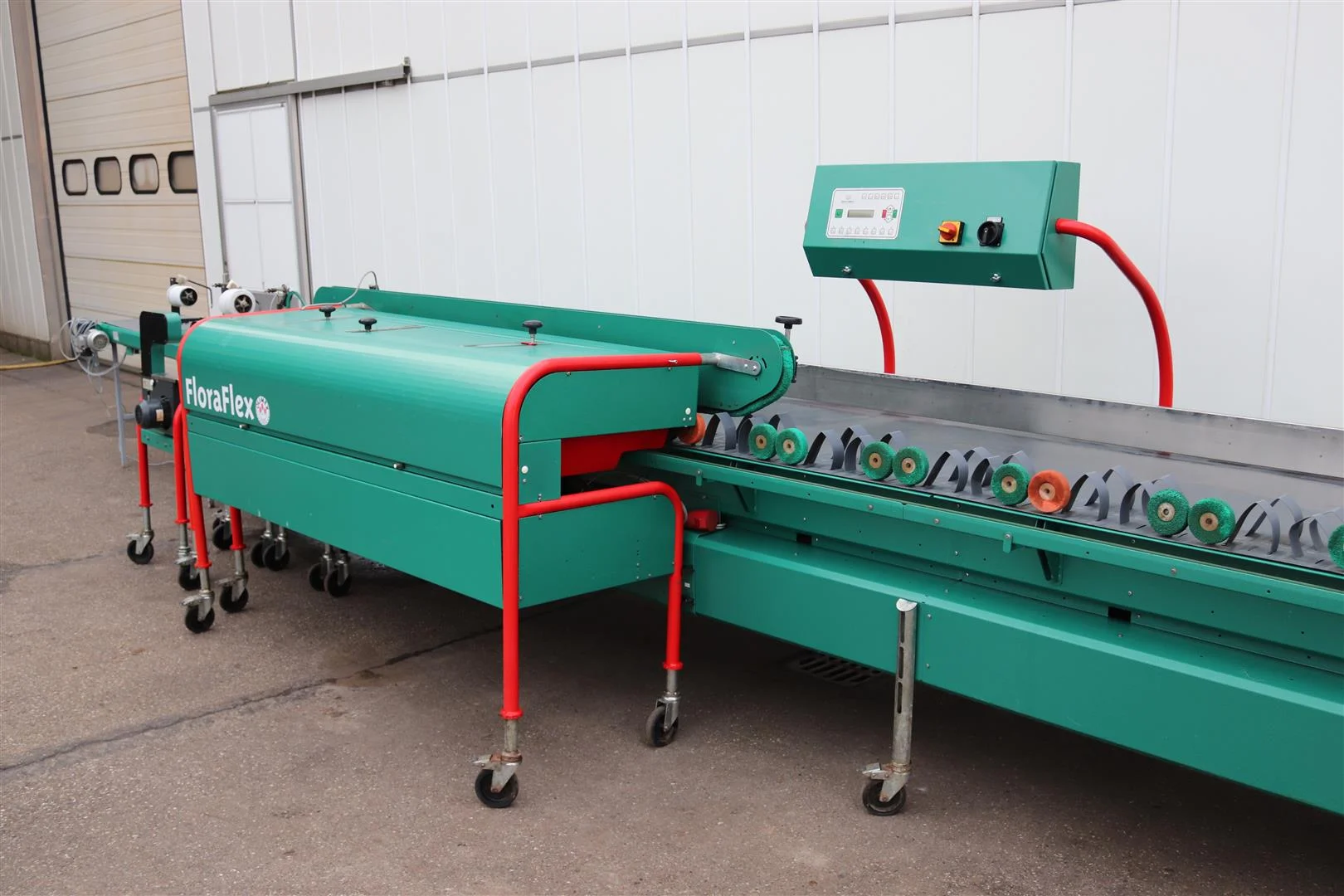 Olimex Floraflex bunching machine • Duijndam Machines