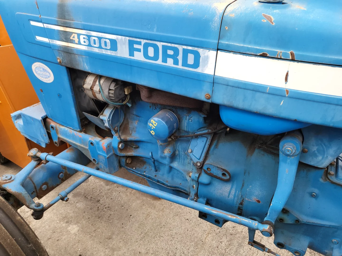 Trattore Ford 4600 • Duijndam Machines