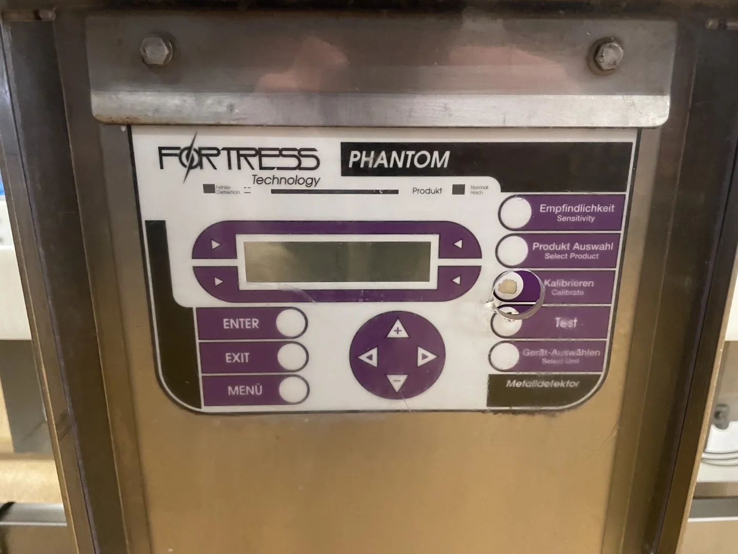 Fortress Technology Phantom metal detector • Duijndam Machines