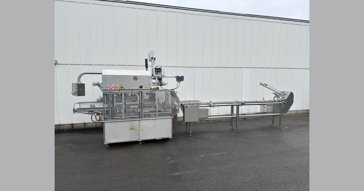 G. Mondini E 350 VG top seal packaging machine with denester • Duijndam ...