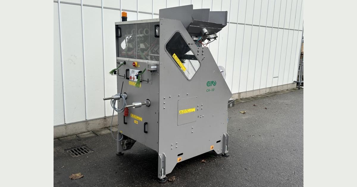 Giro CA-10 net-clipper/verpakkingsmachine • Duijndam Machines