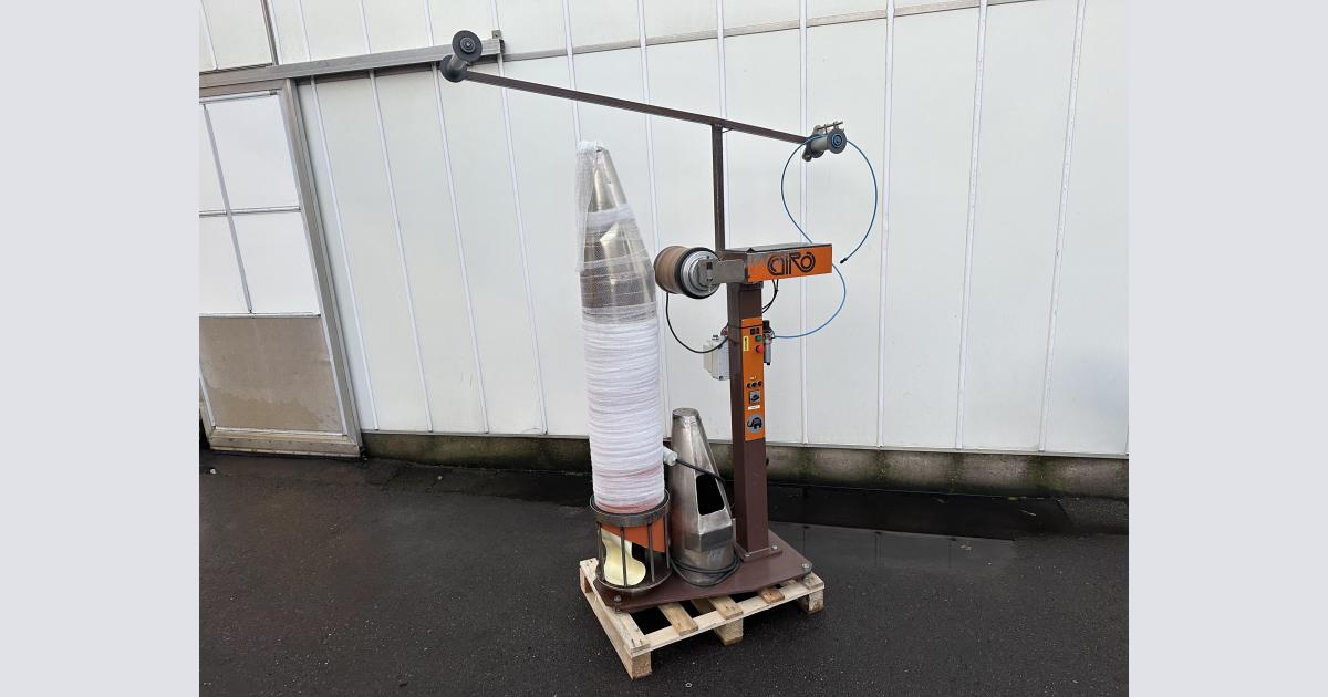 Giro CM92 tube net loader for later use in packaging machine • Duijndam ...