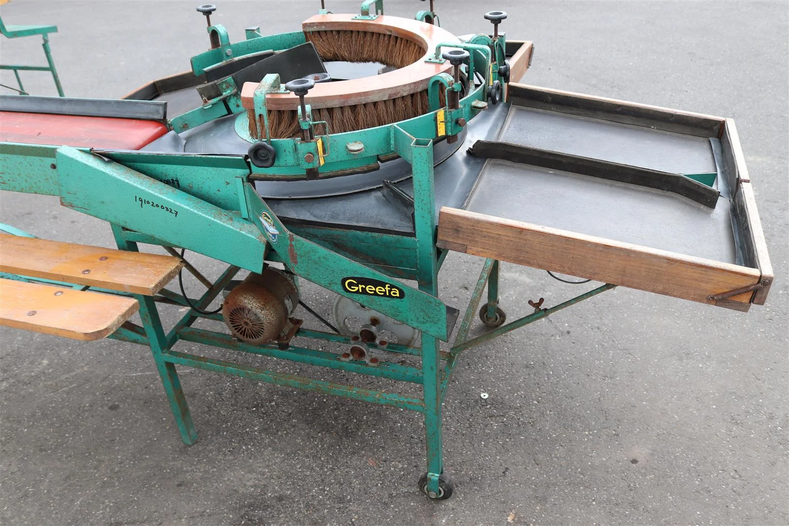 Greefa A3 sorting machine for apples and fruit. • Duijndam Machines