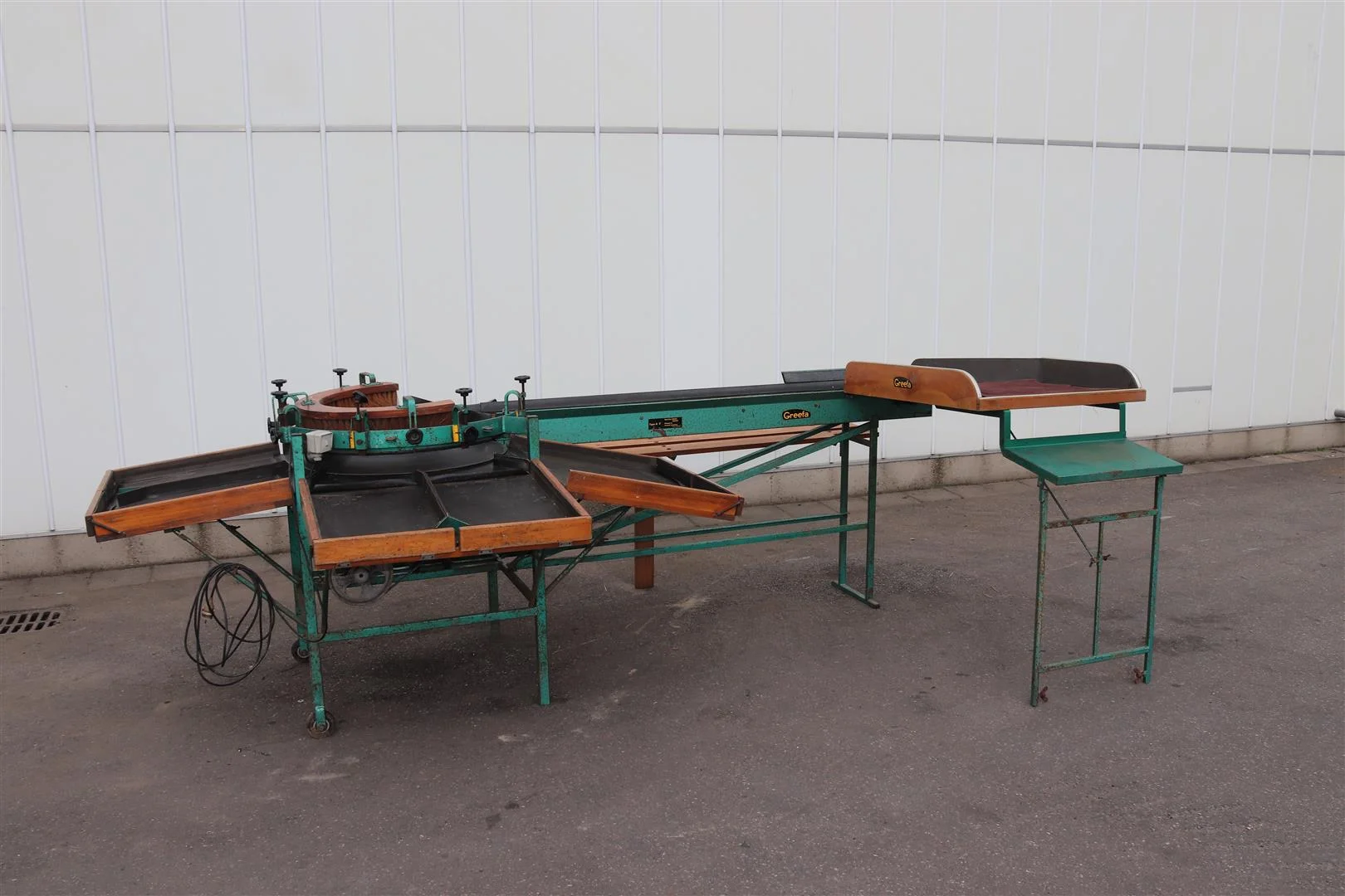 Greefa A3 sorting machine for apples and fruit. • Duijndam Machines