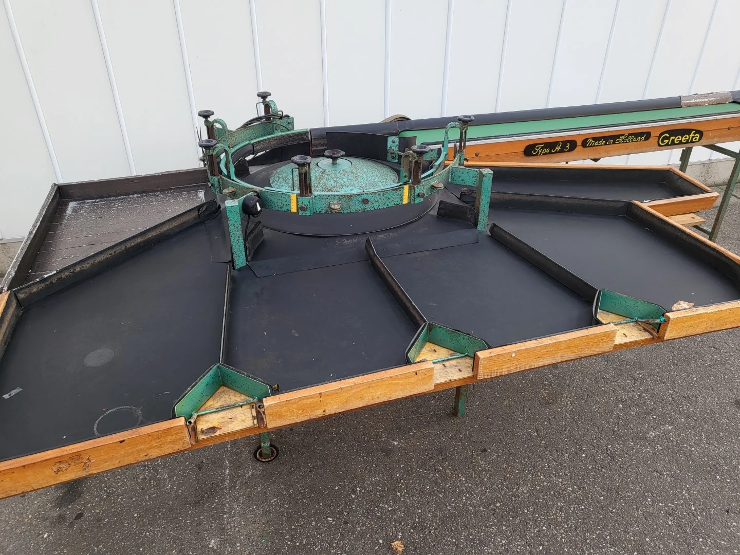 Greefa A3 sorteermachine voor appels en ander rond fruit • Duijndam ...