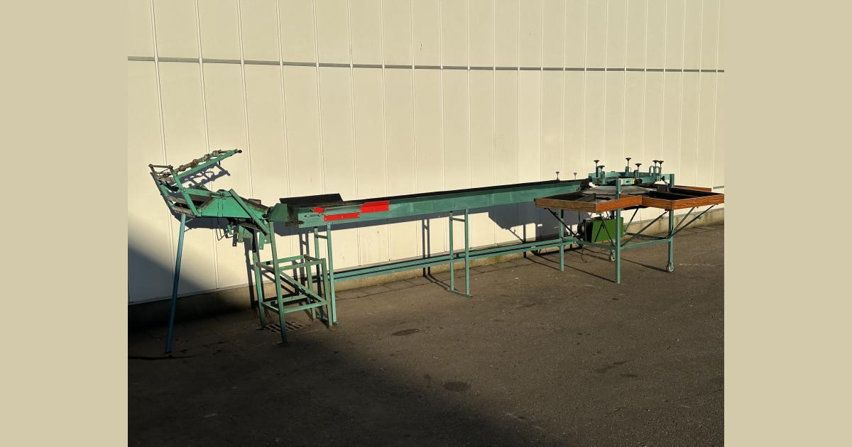 Greefa A3 sorting machine for apples and fruit • Duijndam Machines