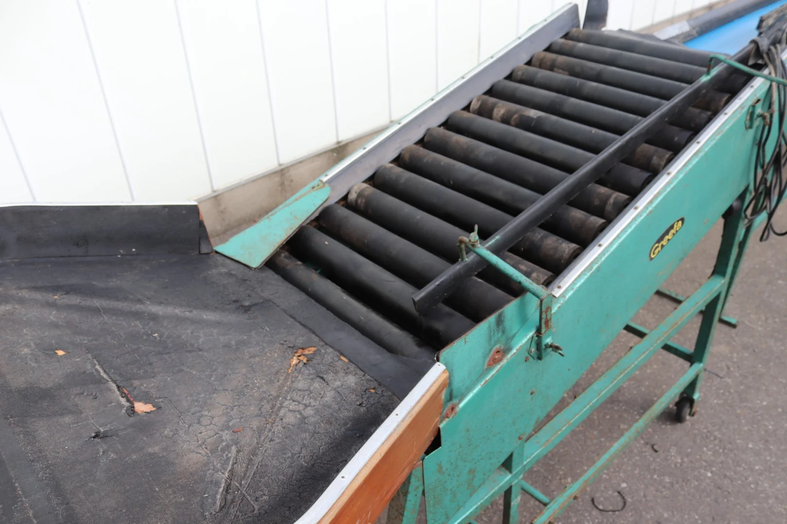 Greefa A4 apple grader with 2 packing conveyors • Duijndam Machines