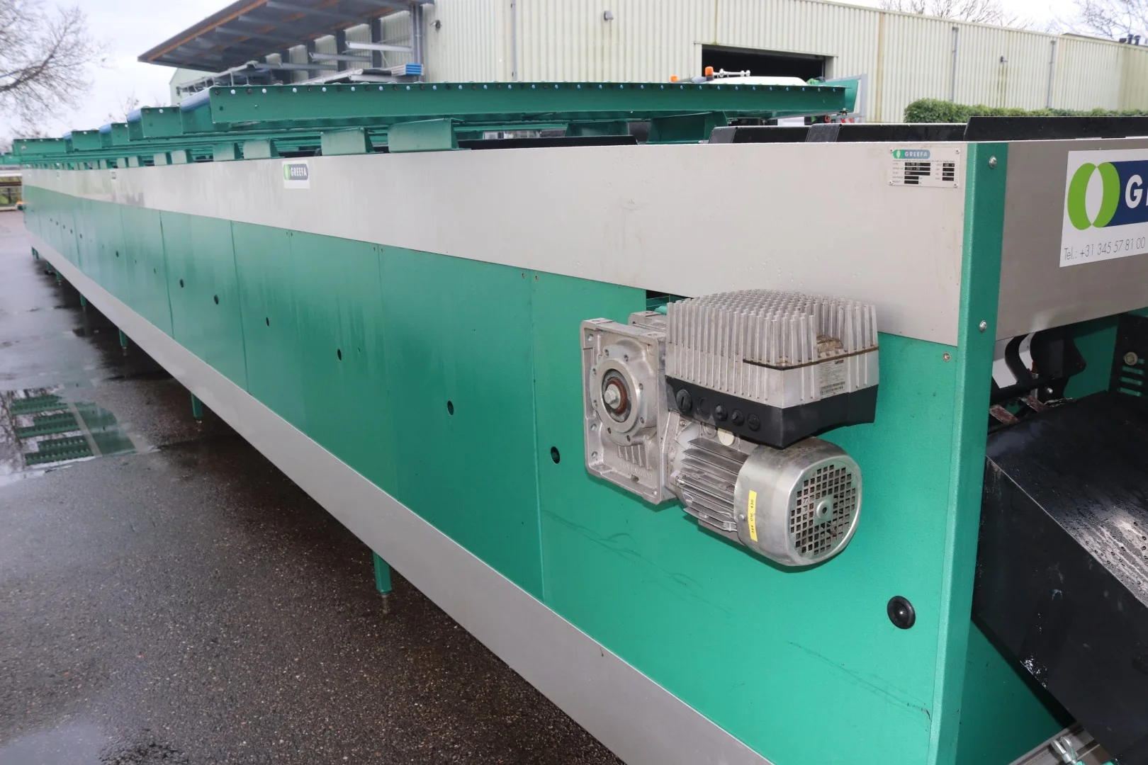 Greefa QSort -10 weight sorting machine for cucumbers • Duijndam Machines