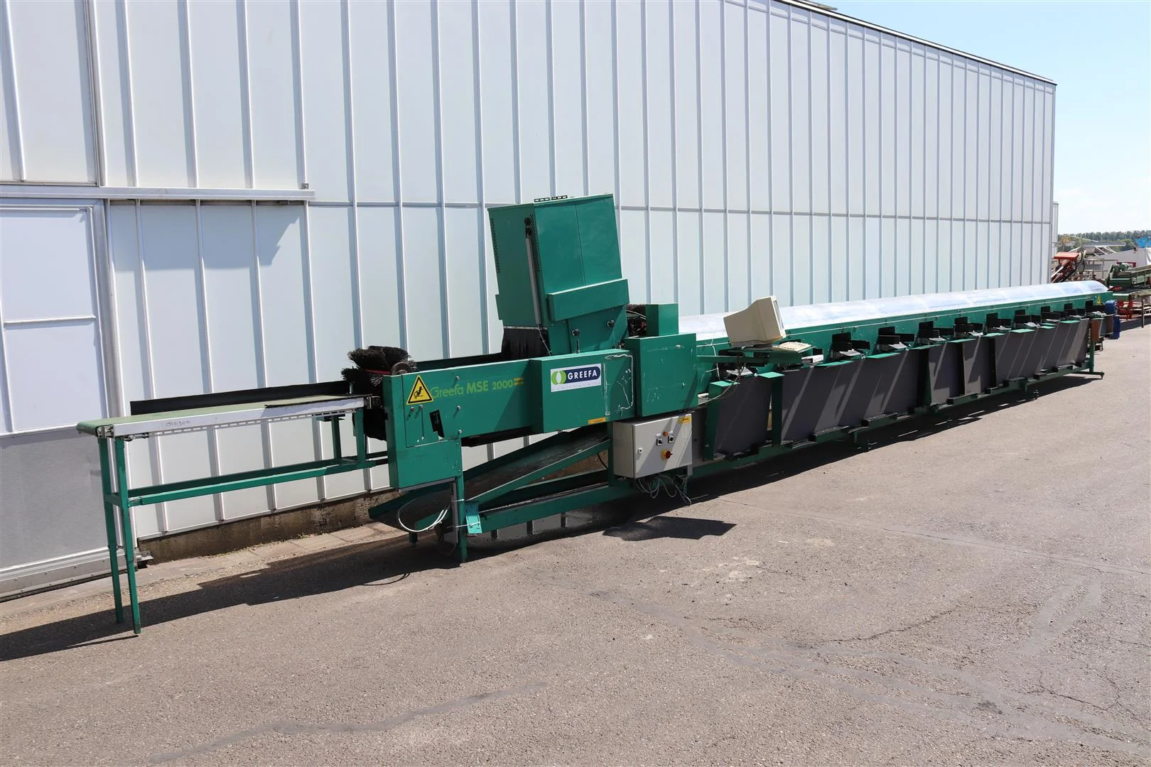 Greefa MSE clasificadora de las manzanas y las peras con 2 filas ...