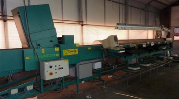 Greefa MSE 2000 pepper grading machine • Duijndam Machines