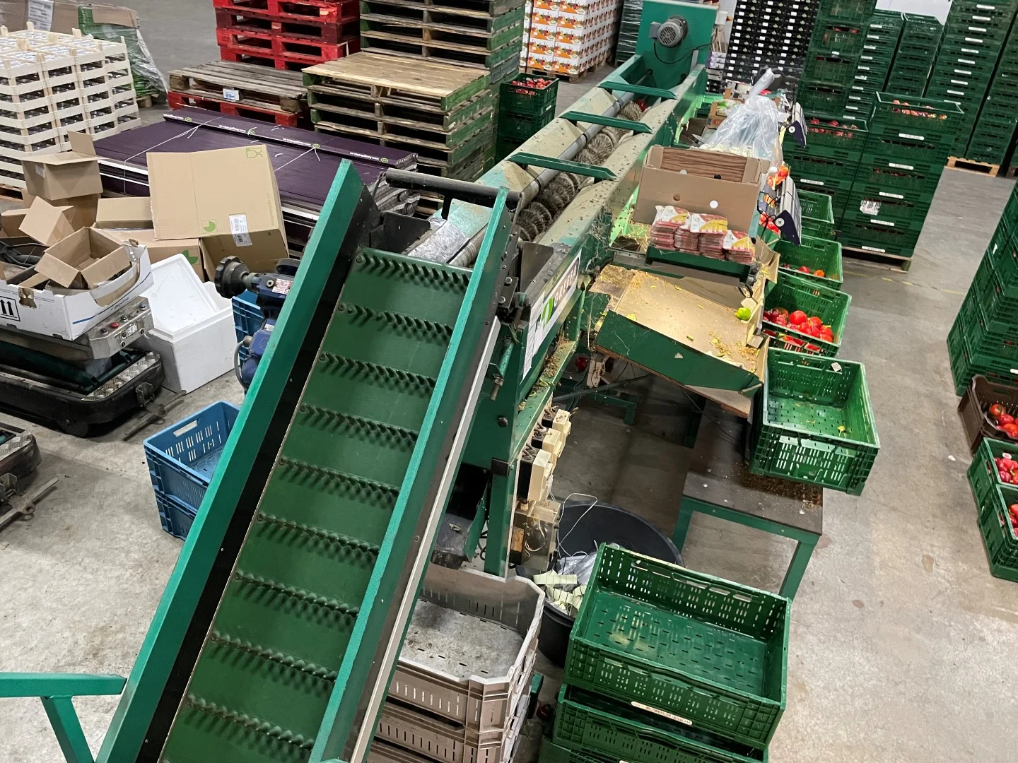 Greefa MSE 4-15 sorting machine • Duijndam Machines