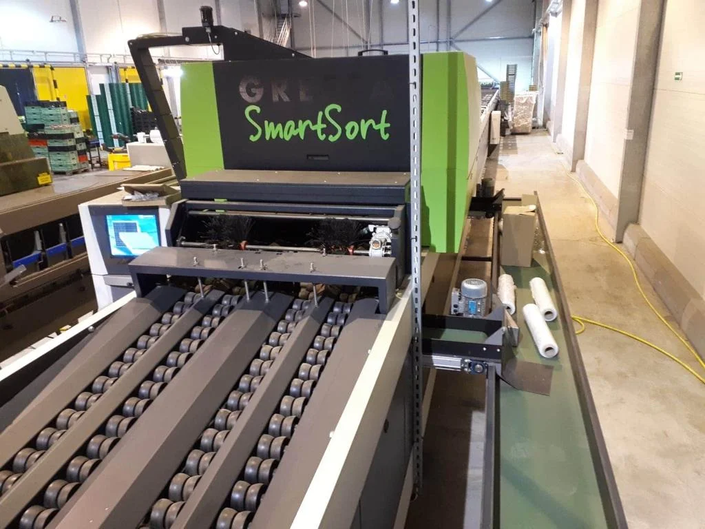 Greefa Smartsort 4 lane grading line • Duijndam Machines