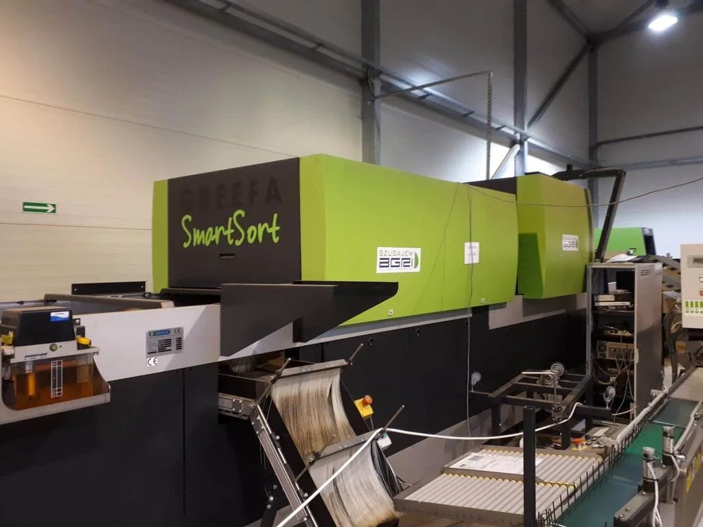 Greefa Smartsort 4 lane grading line • Duijndam Machines