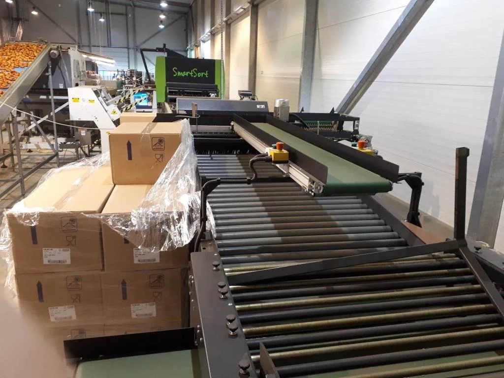 Greefa Smartsort 4 lane grading line • Duijndam Machines