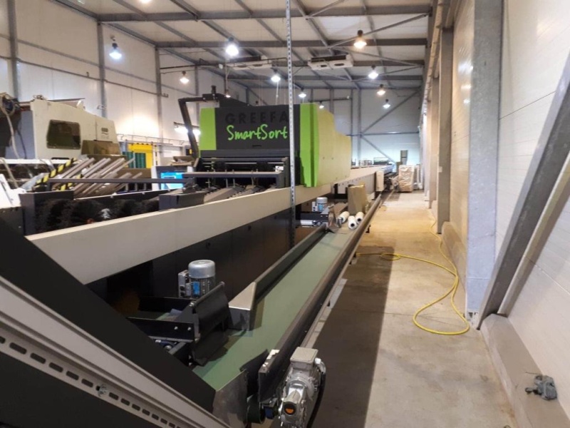 Greefa Smartsort 4 lane grading line • Duijndam Machines
