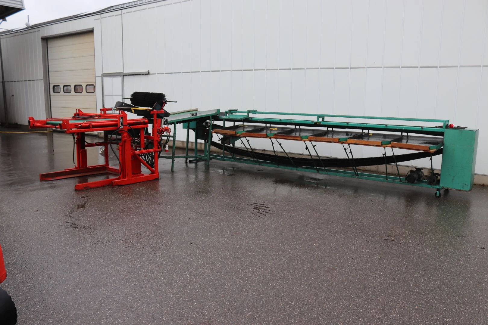 Greefa Universal fruitgrader for pears or apples • Duijndam Machines