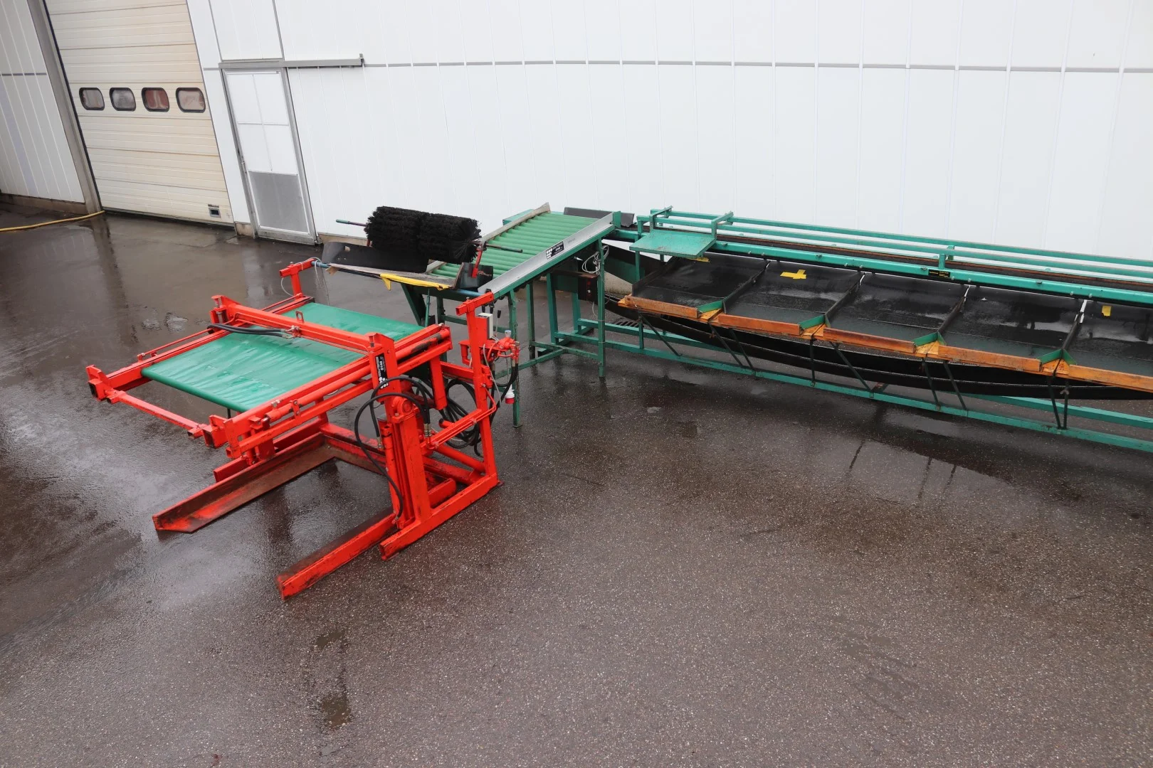 Greefa Universal fruitgrader for pears or apples • Duijndam Machines