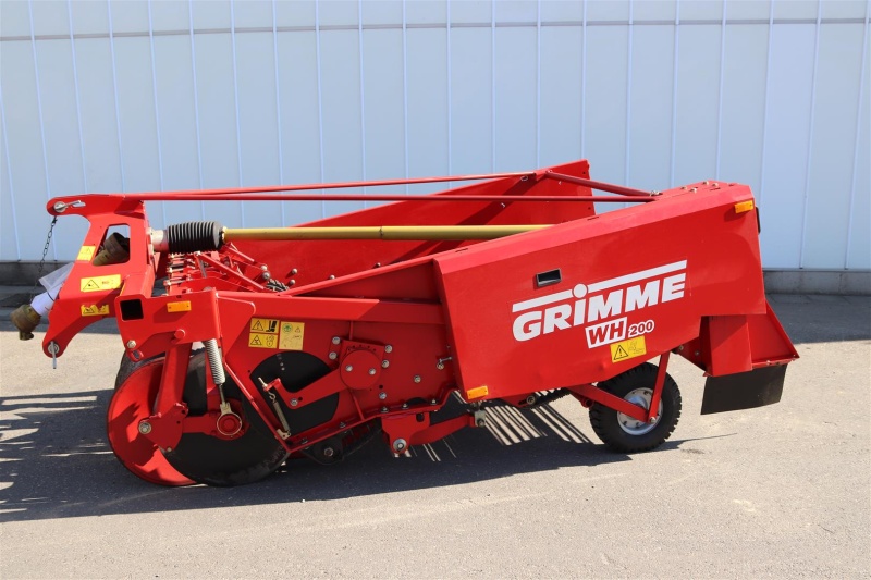 Grimme WH200 windrower for potatoes • Duijndam Machines