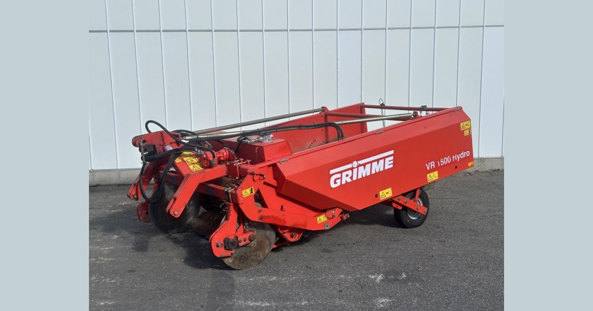 Grimme VR 1500 potato harvester • Duijndam Machines