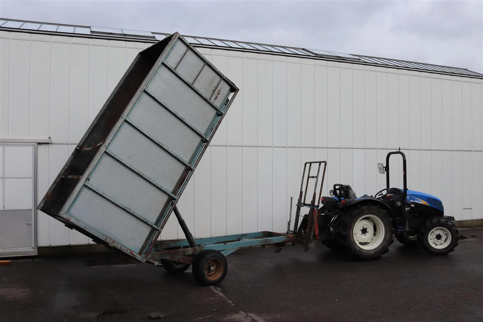 Tipping wagon / dumper 4,5 m³ • Duijndam Machines