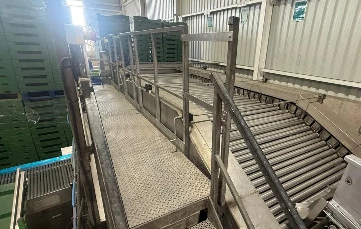 Haith GRADER roller sorting machine 180 cm with 4 sortings Stainless ...