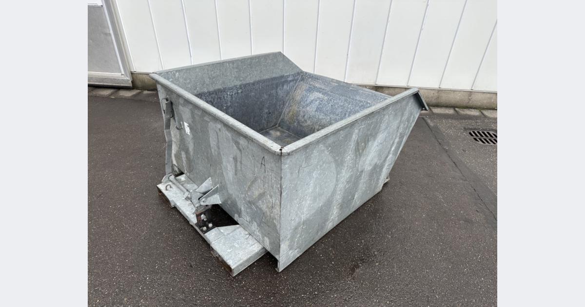 Haneu tipping container • Duijndam Machines