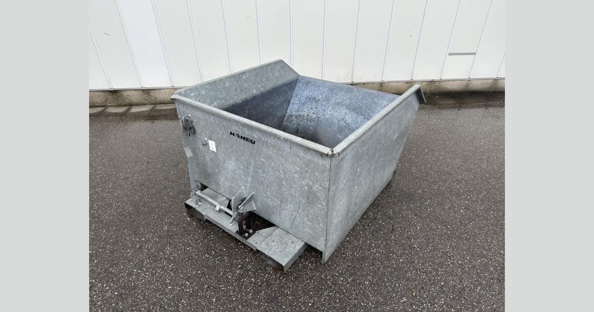 Haneu tipping container • Duijndam Machines