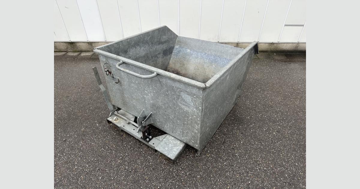 Haneu tipping container • Duijndam Machines