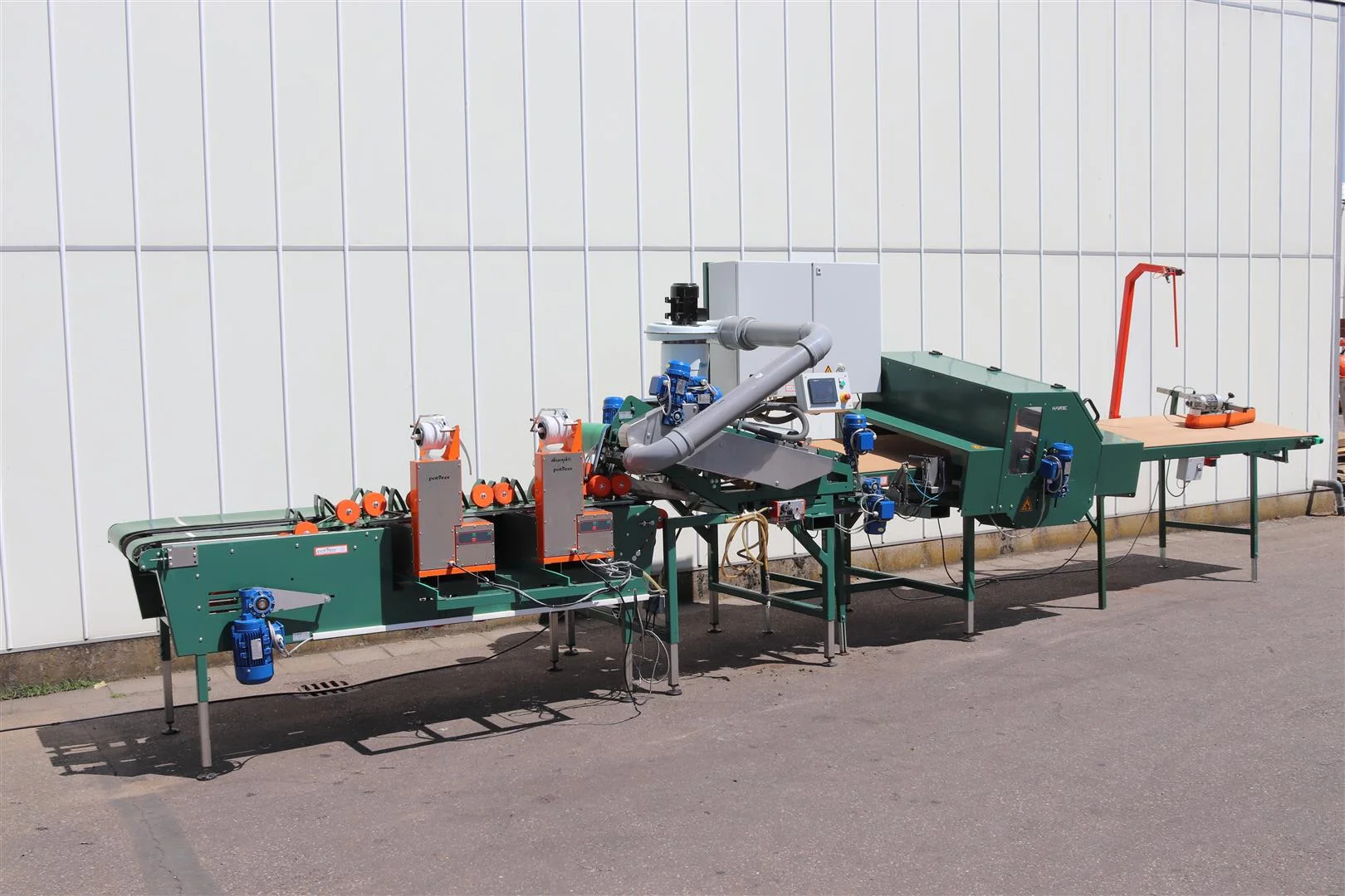 Havatec Potveer Quality Buncher Pro bunching machine • Duijndam Machines