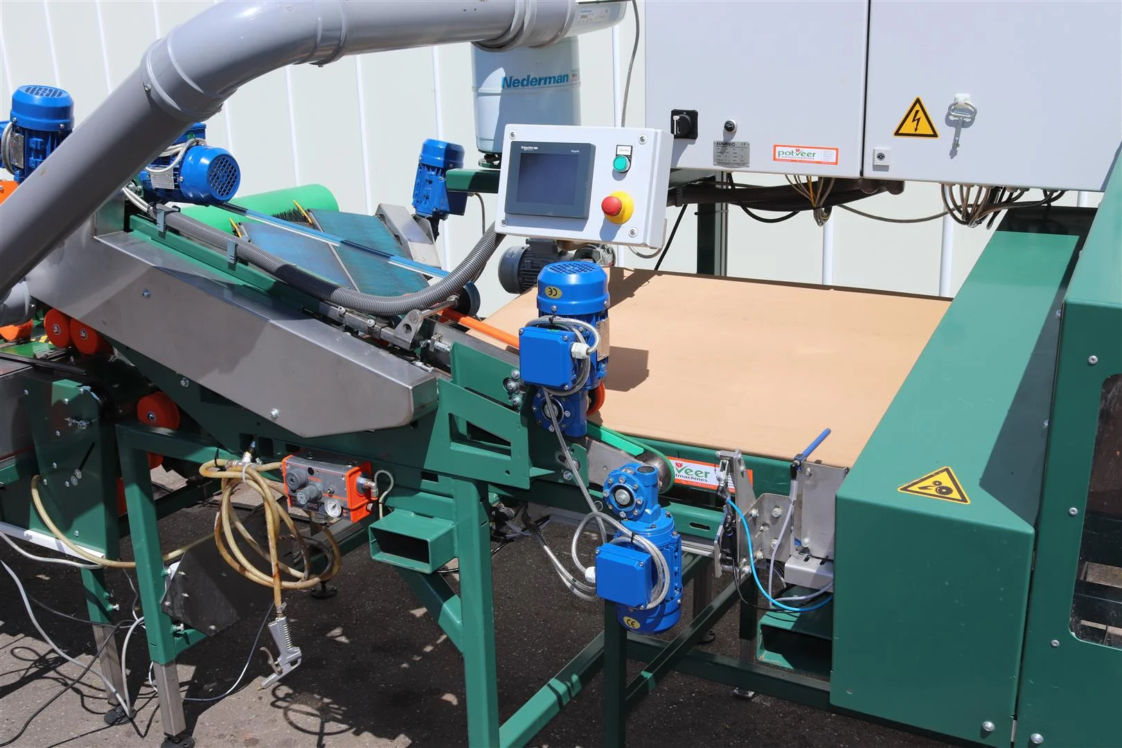 Havatec Potveer Quality Buncher Pro bunching machine • Duijndam Machines