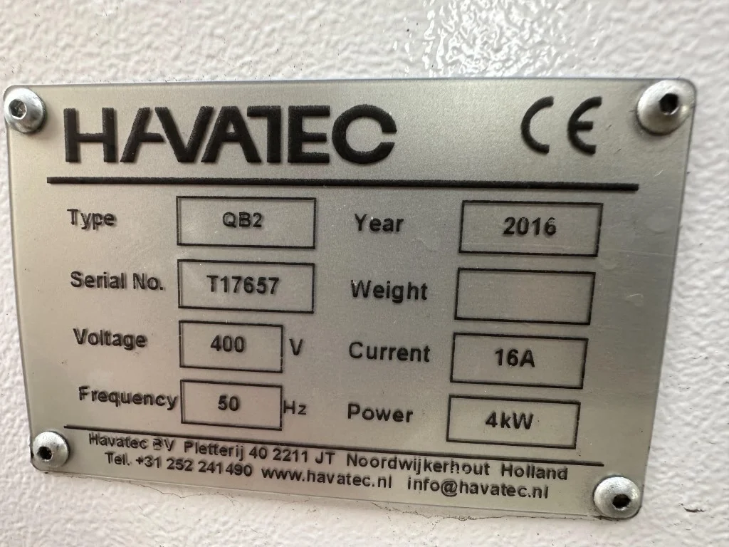 Havatec QB2 • Duijndam Machines