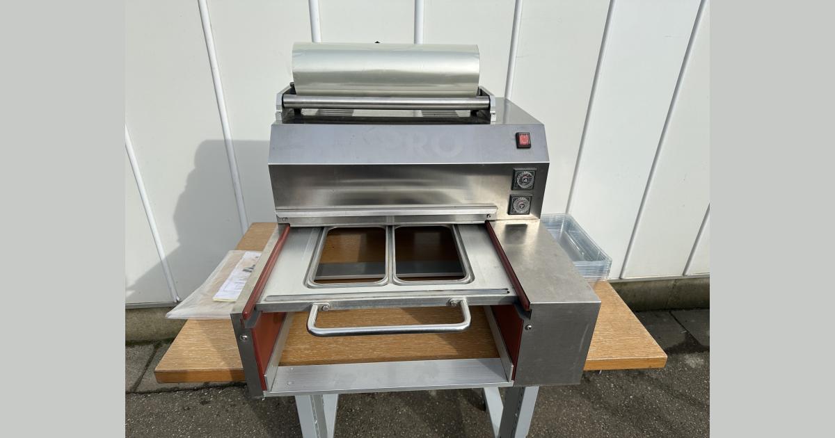 Hepro Rotopack Rapida 100 topsealer • Duijndam Machines