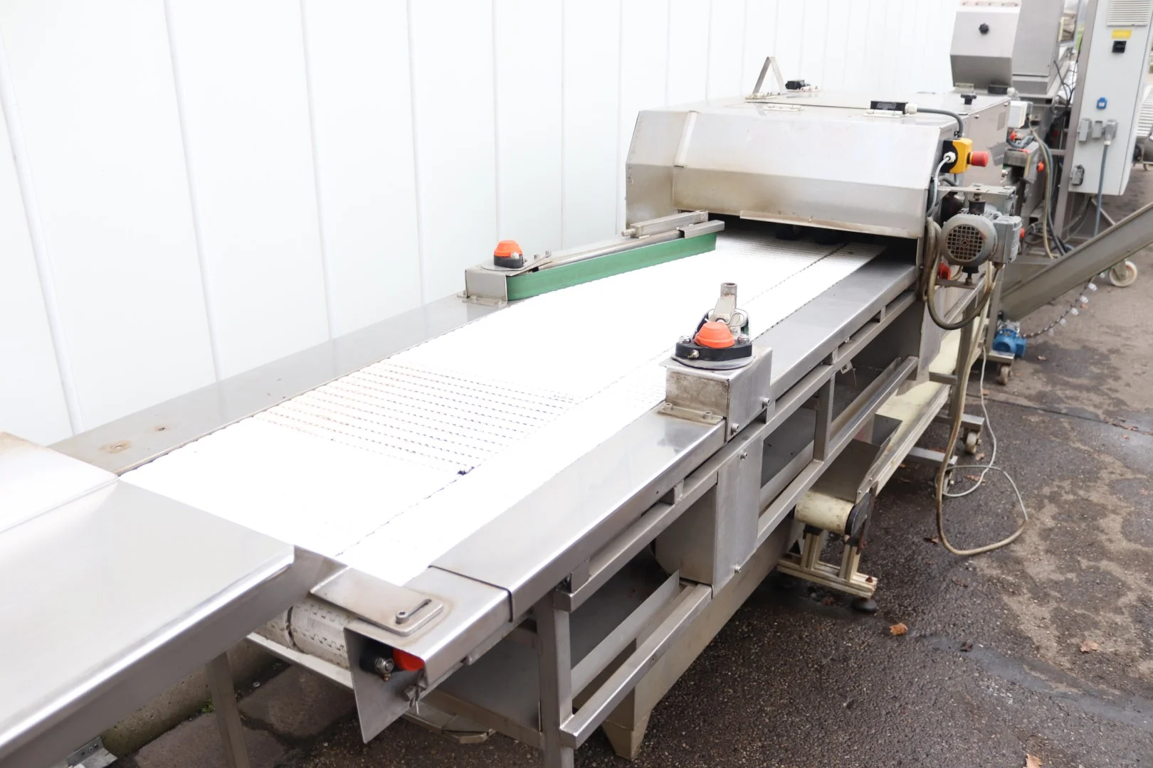 Hermeler ATS 18 asparagus sorting machine with washer for white ...