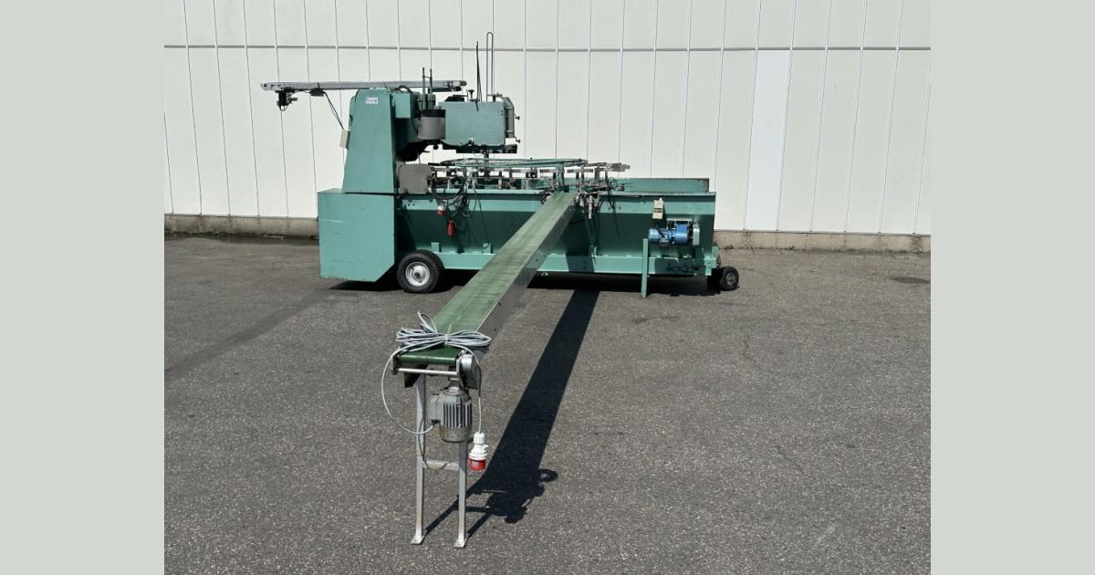 Heto H12 potting machine with discharge conveyor 450 x 20 cm • Duijndam ...