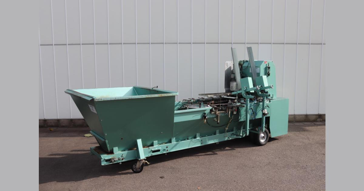 Heto H14 potting machine with potdispenser • Duijndam Machines