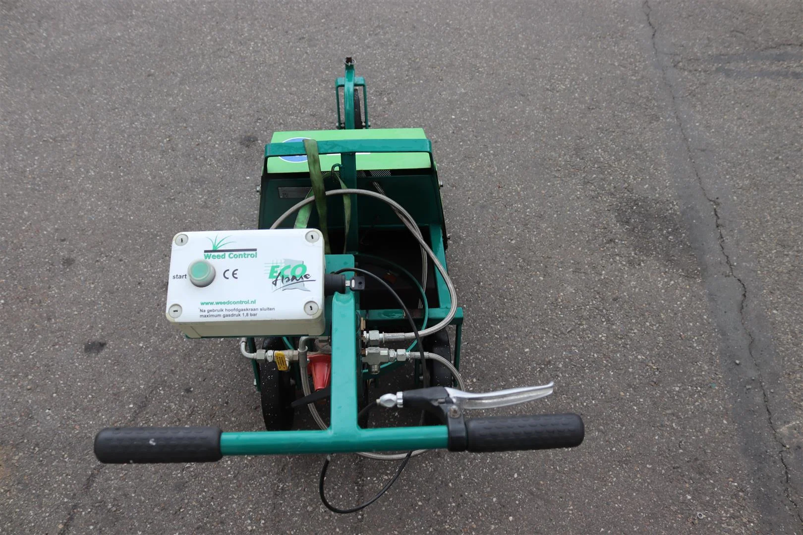 Weed Control Flame Select weed burner • Duijndam Machines