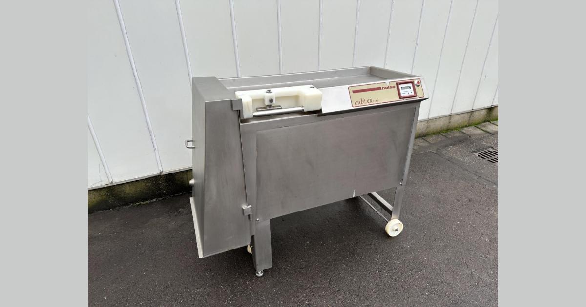 Holac Cubixx 100L cutting machine • Duijndam Machines