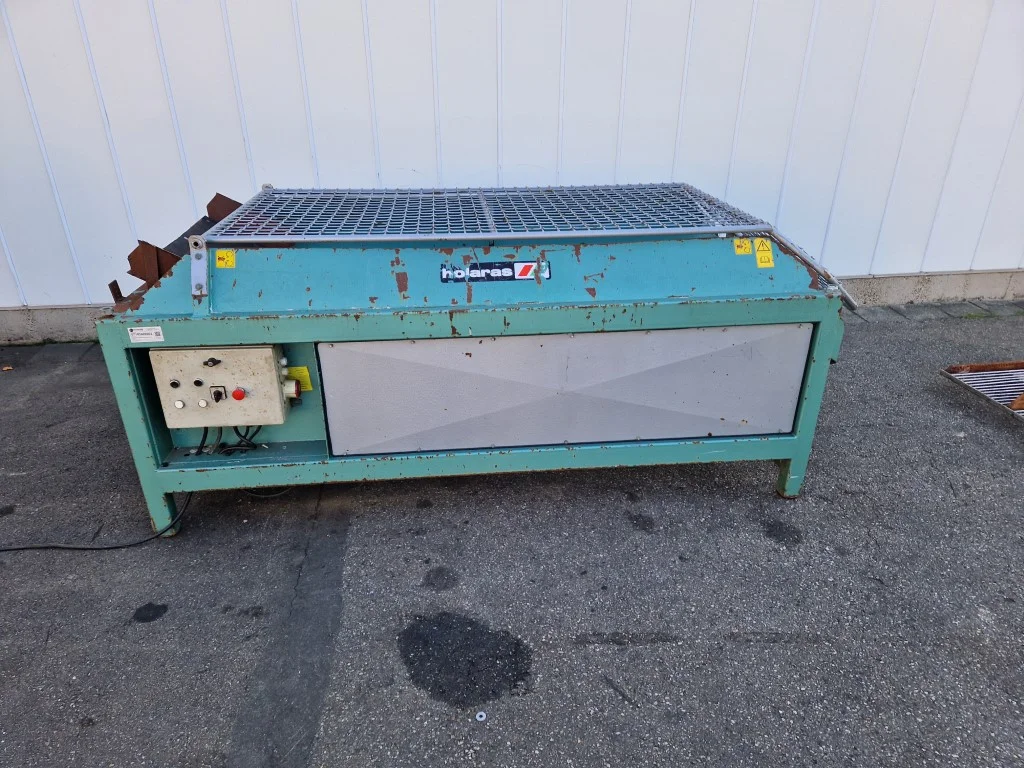 Holaras AS10 onion neck topper with two knives • Duijndam Machines