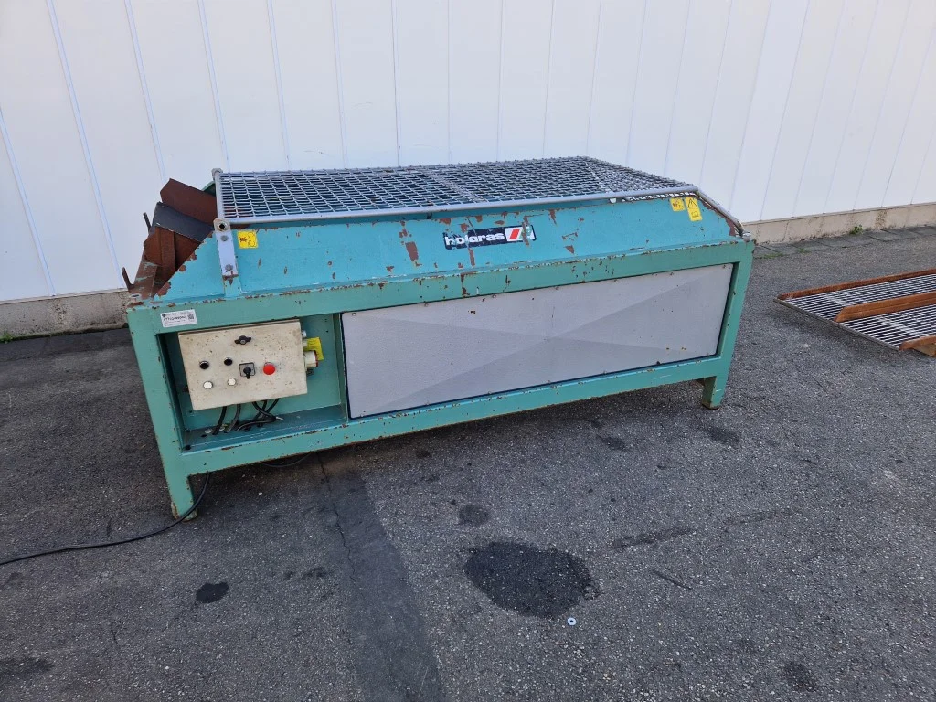 Holaras AS10 onion neck topper with two knives • Duijndam Machines