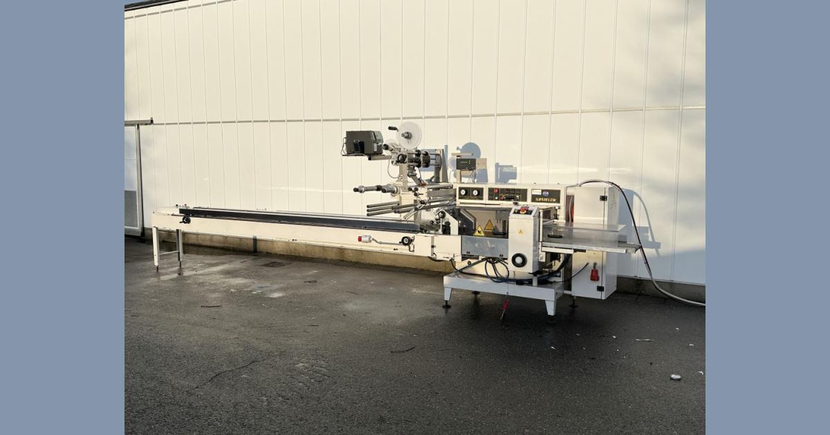 Ilapak Superflow Uno flowpackmachine • Duijndam Machines