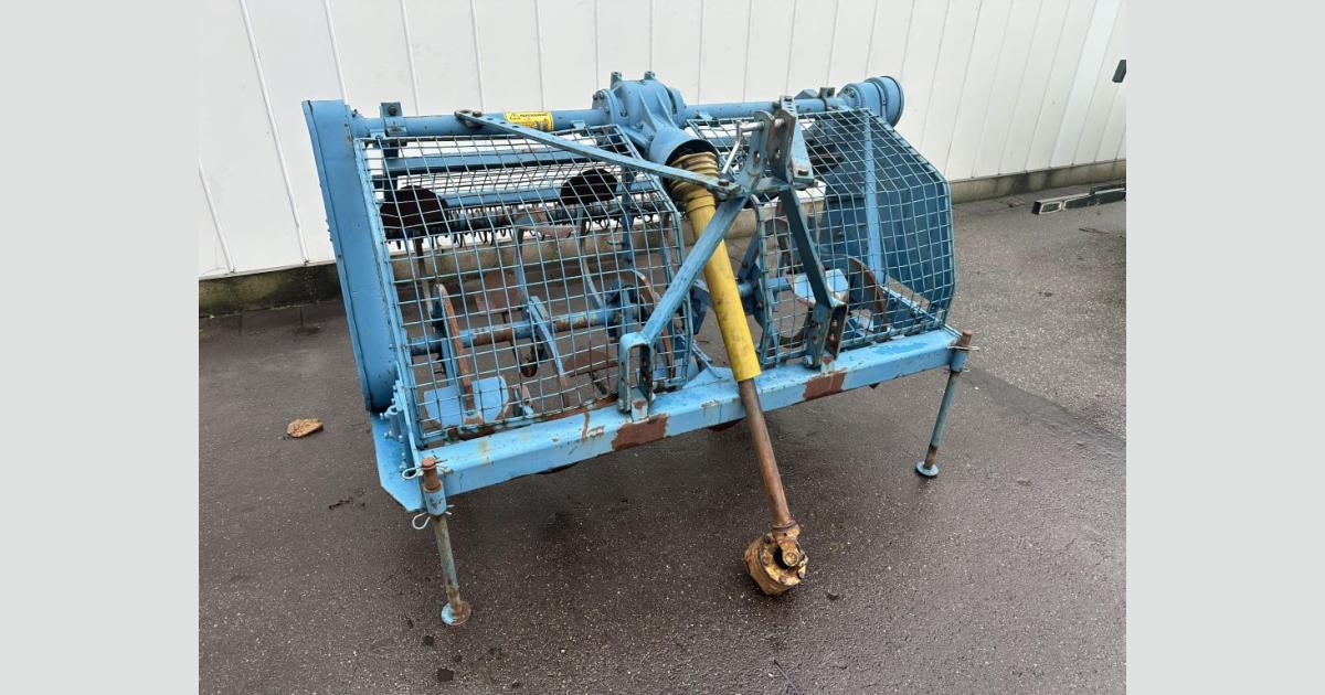 Imants spading machine 180 cm with rake roll • Duijndam Machines