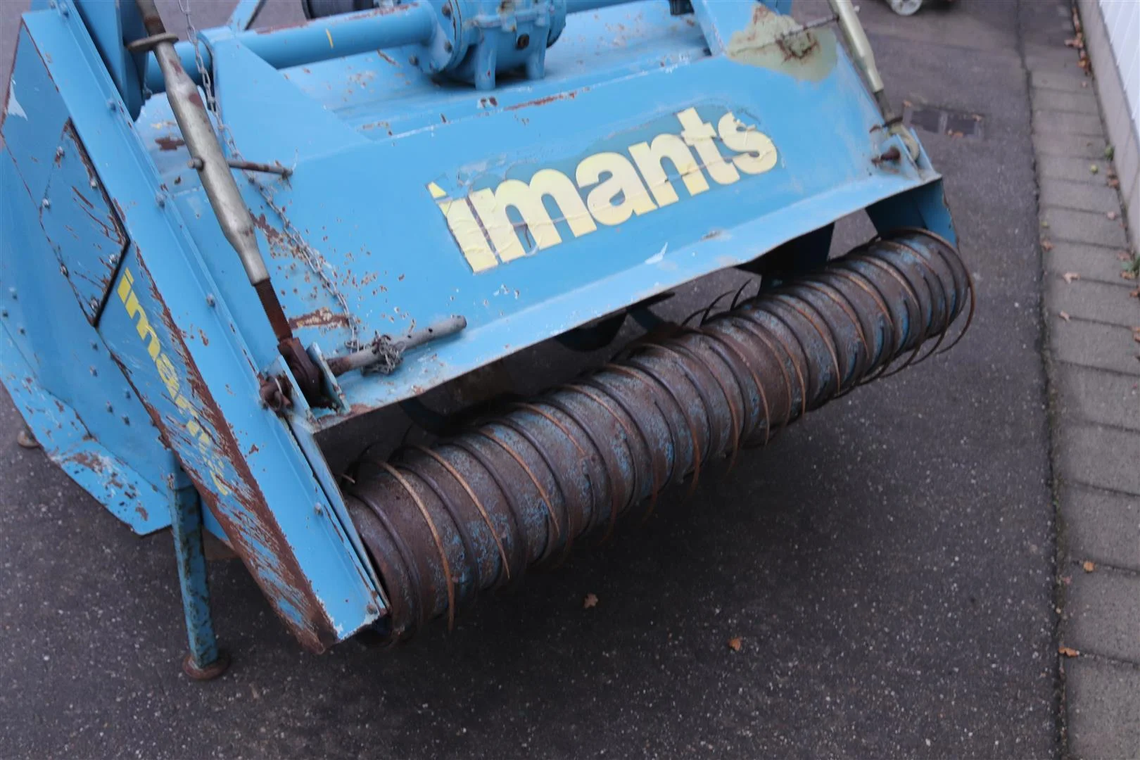 Imants spading machine 150 cm with rake roll • Duijndam Machines