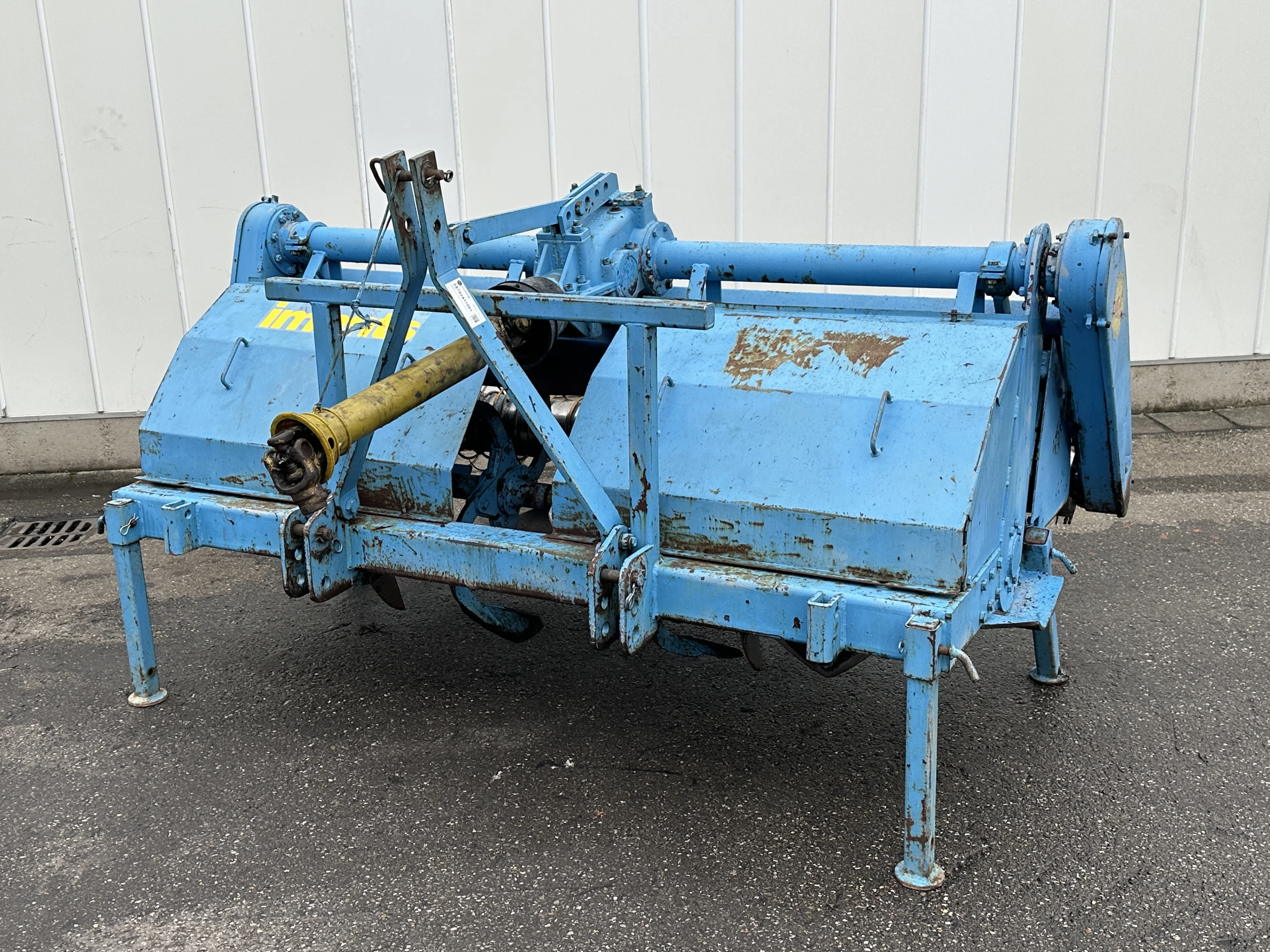 Imants spitmachine 210 cm met harkrol • Duijndam Machines