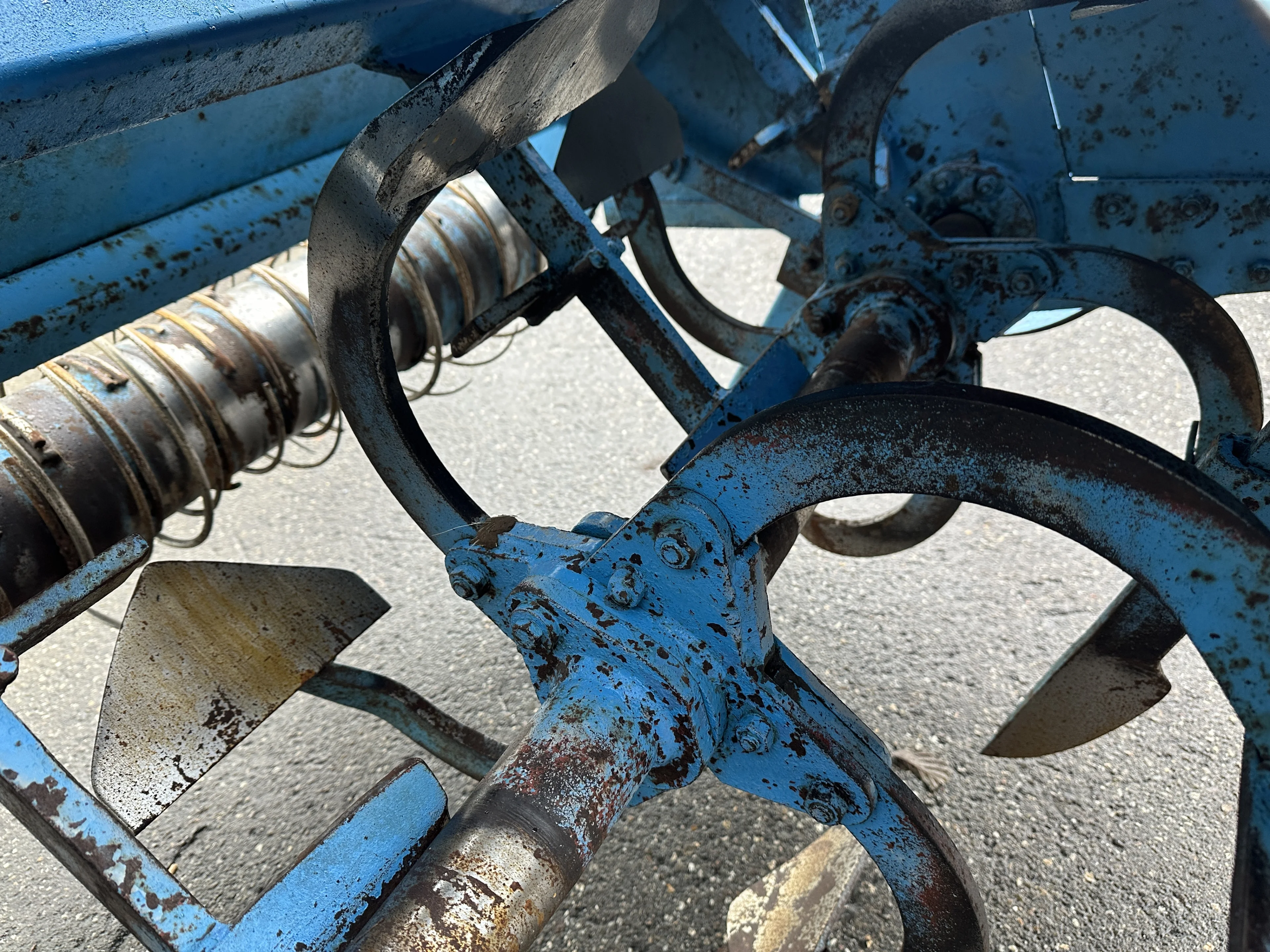 Imants spitmachine 210 cm met harkrol • Duijndam Machines