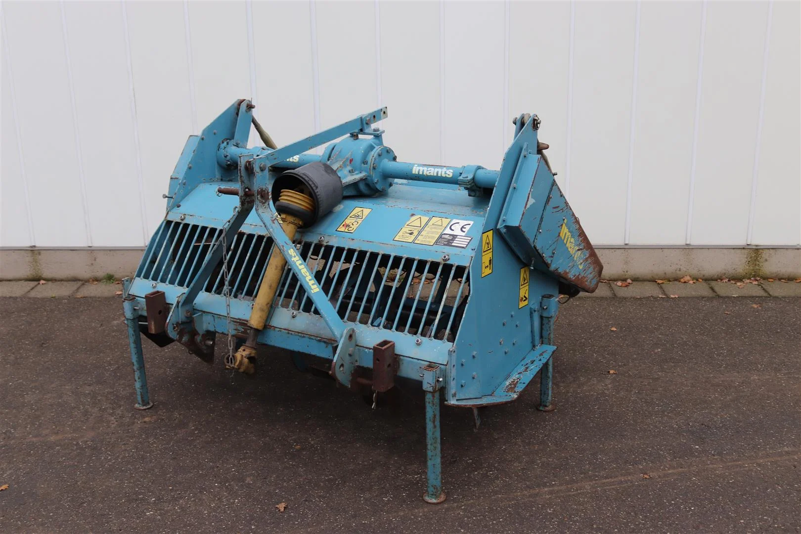 Imants spading machine 150 cm with rake roll • Duijndam Machines