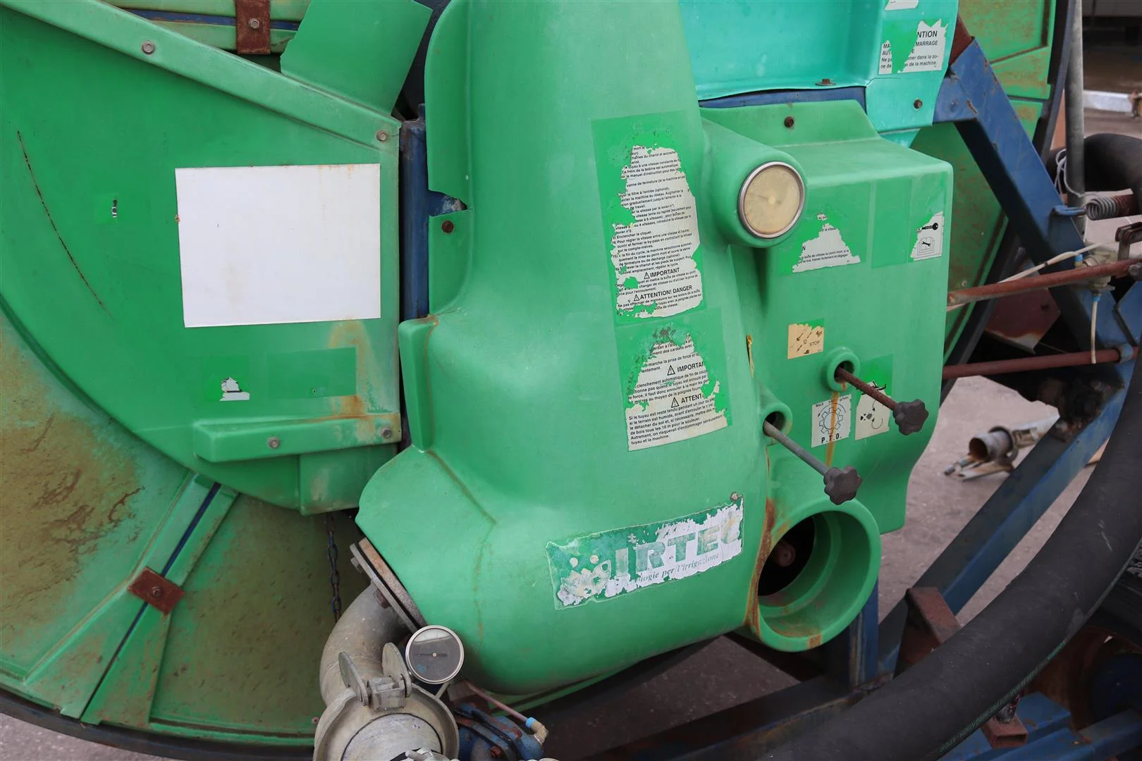 Irtec irrigation hosereel • Duijndam Machines