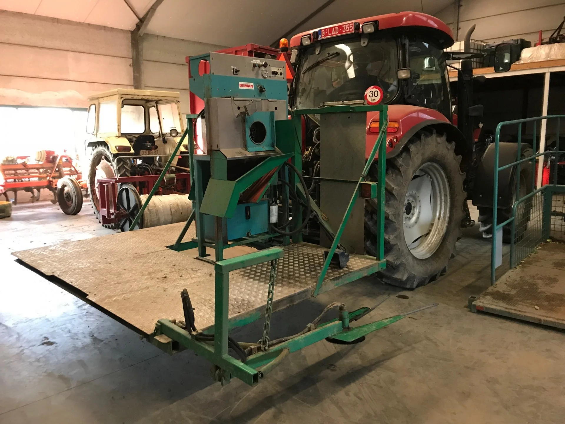 Deman brussel sprout harvester • Duijndam Machines