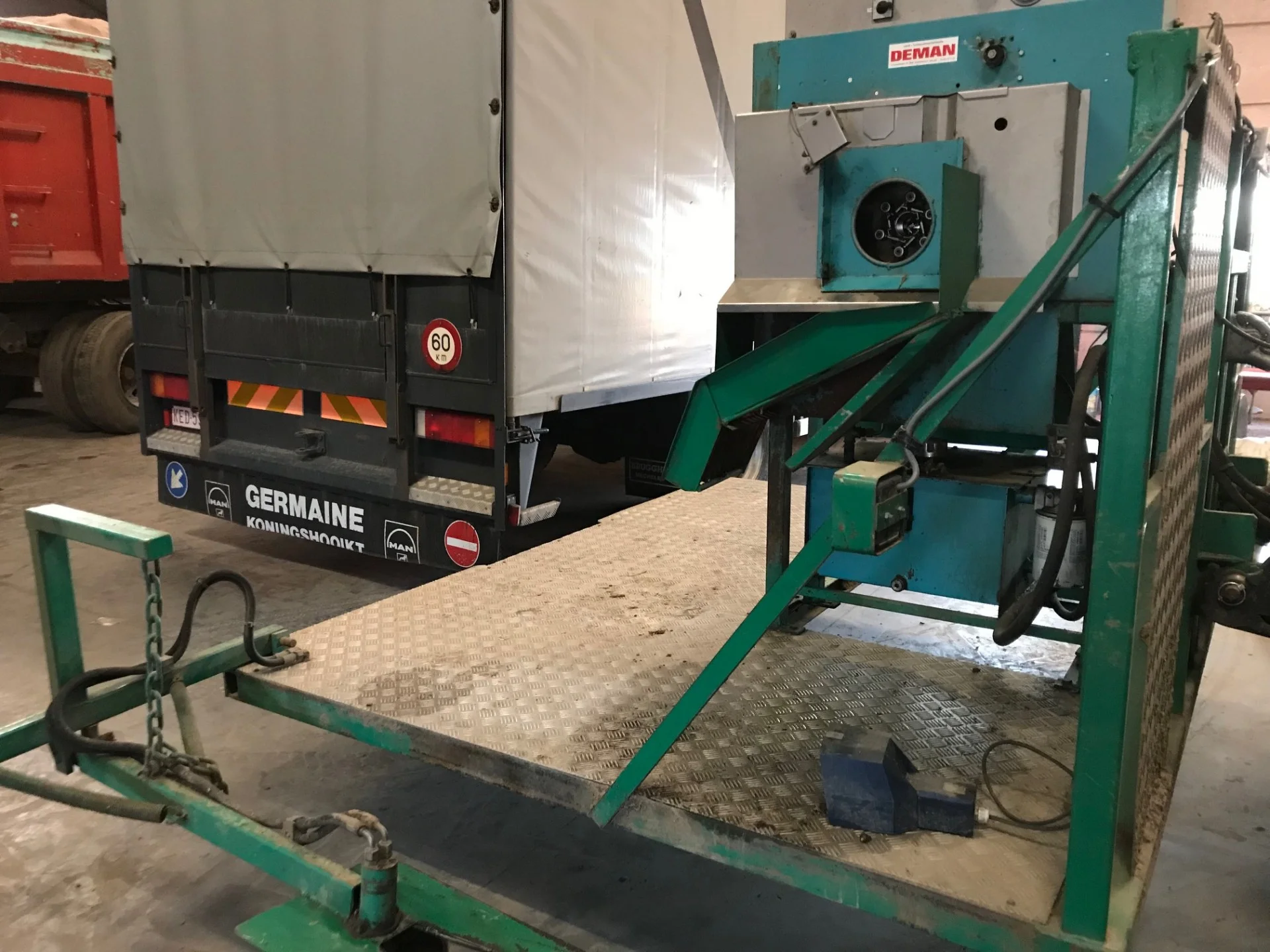 Deman brussel sprout harvester • Duijndam Machines