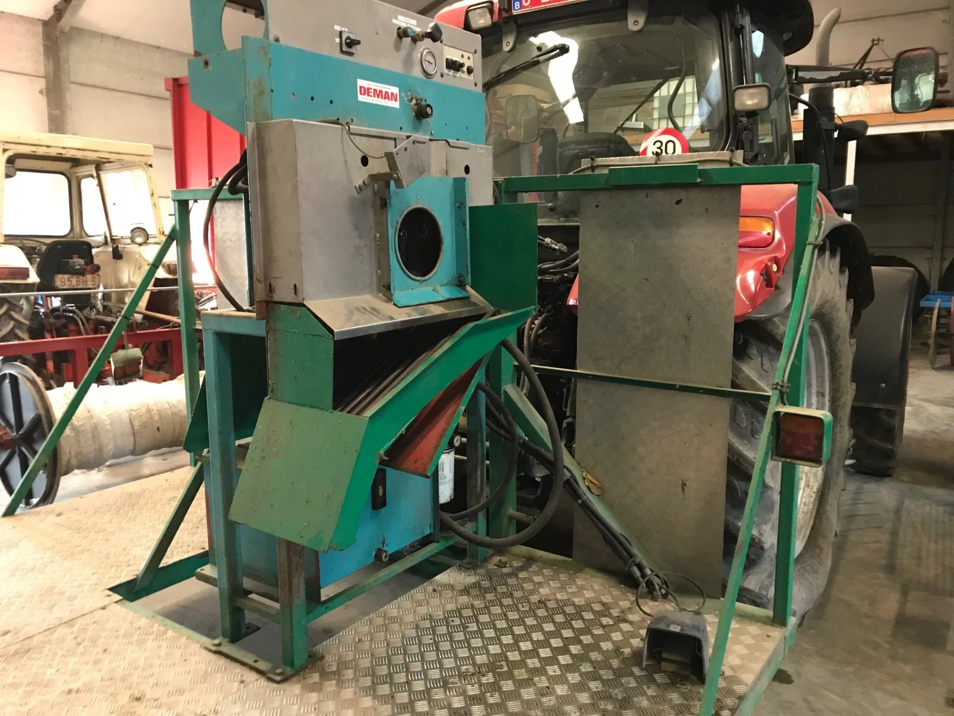 Deman brussel sprout harvester • Duijndam Machines