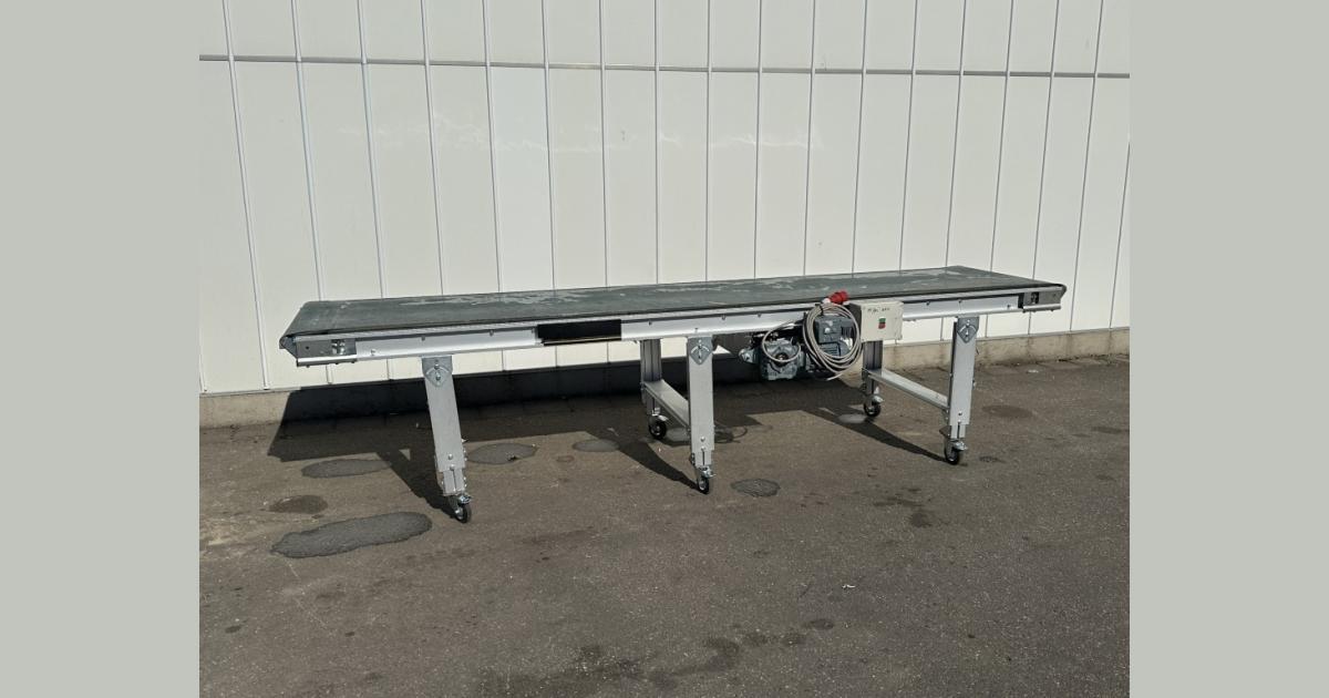 Interroll conveyor 400 x 90 cm • Duijndam Machines